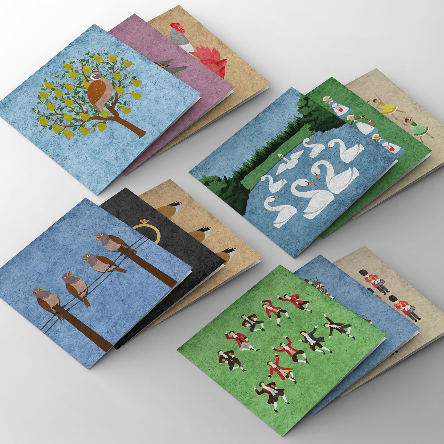 "Twelve Days of Christmas" Cards - Phil Rawlings